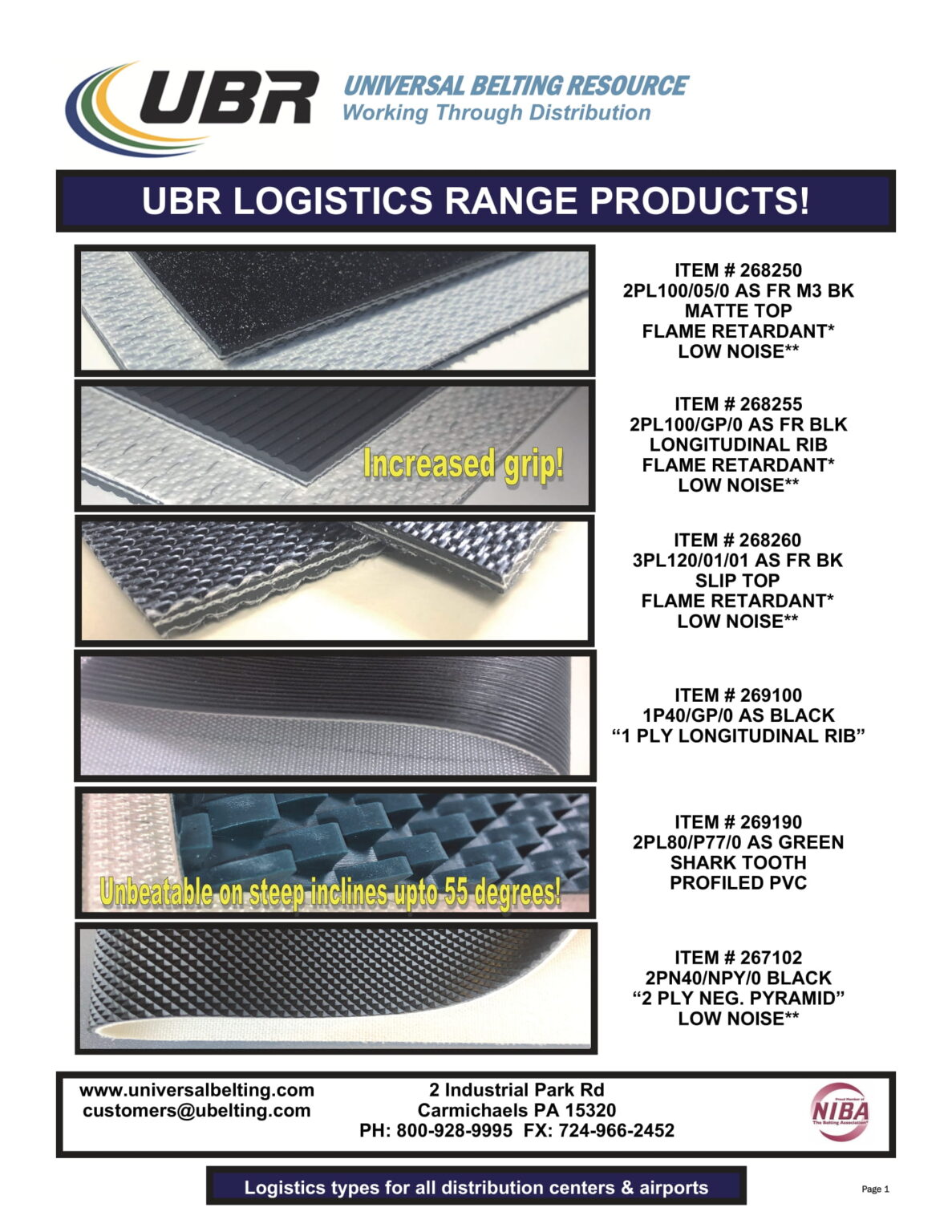 Universal Belting Resource