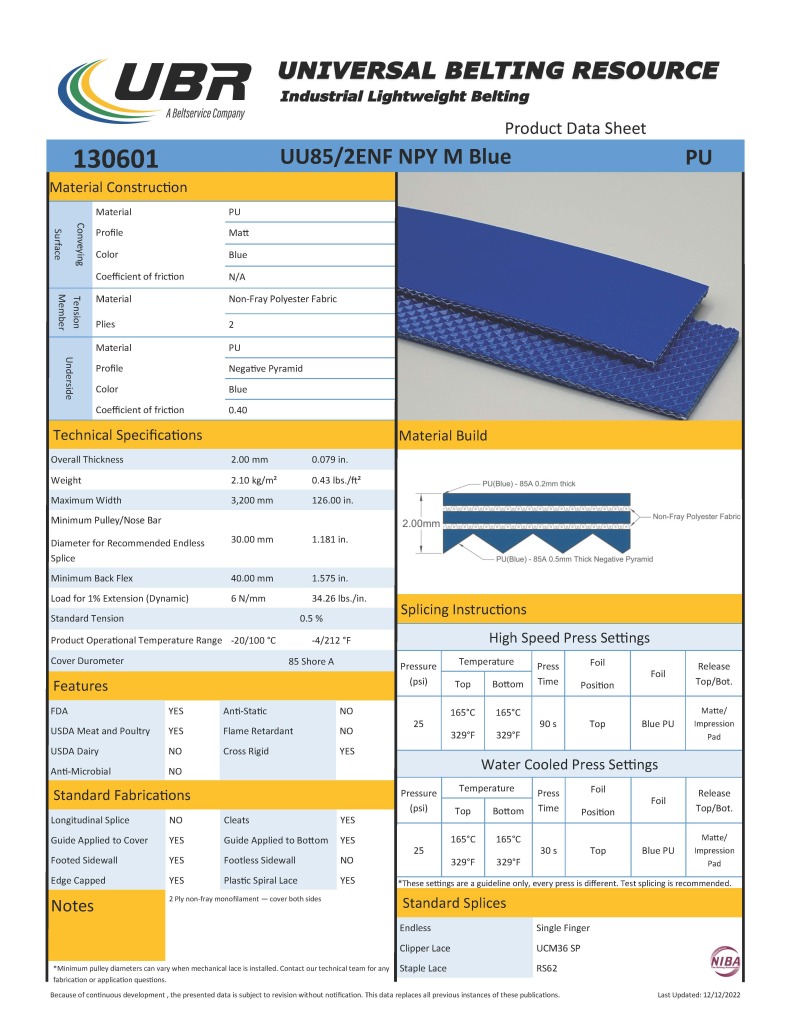 Log In – Universal Belting Resource